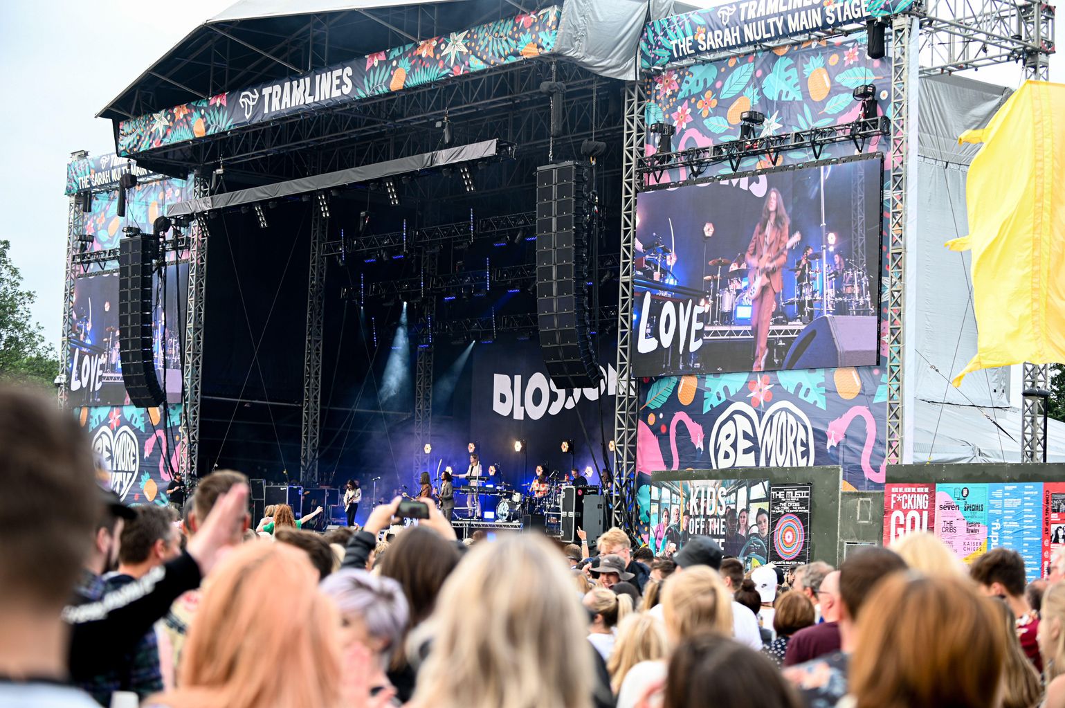 Road closures due to Tramlines in Sheffield