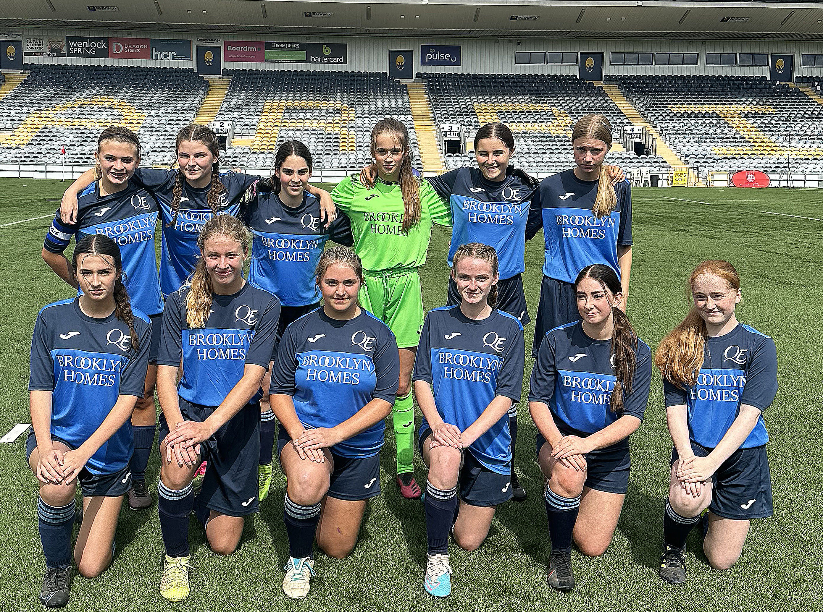 Dorset girls football team takes English School FA title