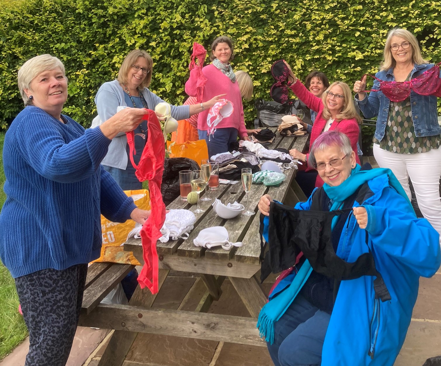 Record breaking number of bras collected from Salisbury women