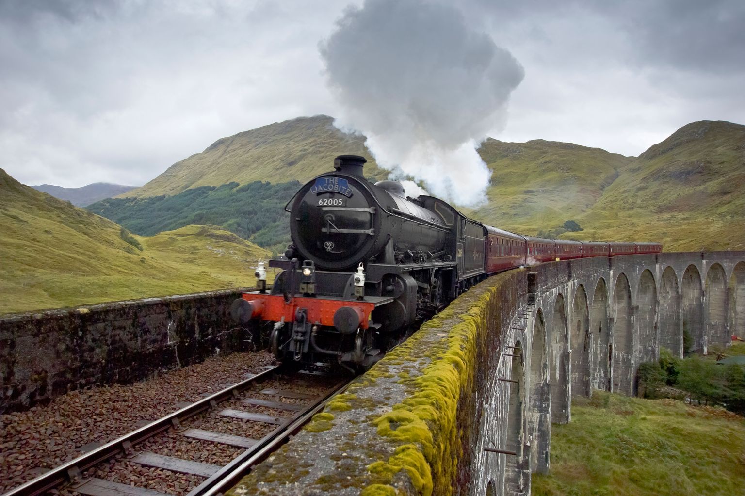 The Jacobite steam train to Mallaig is cancelled on safety grounds