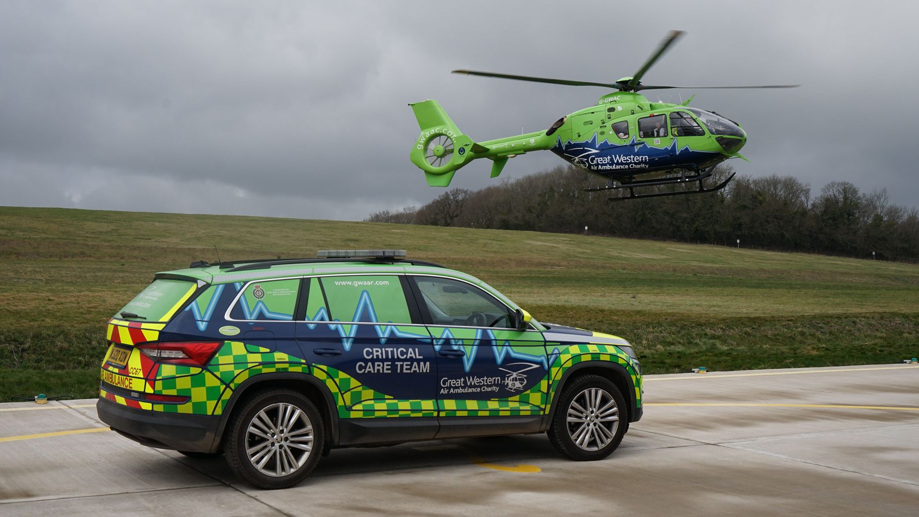 Great Western Air Ambulance appeals for 'incredibly important' donations