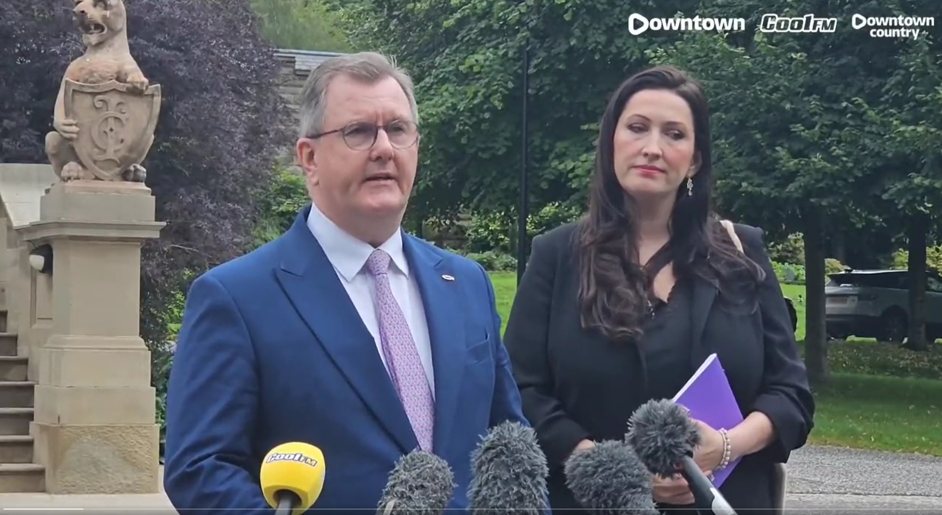 DUP leader waiting to hear from UK Govt before Stormont decision