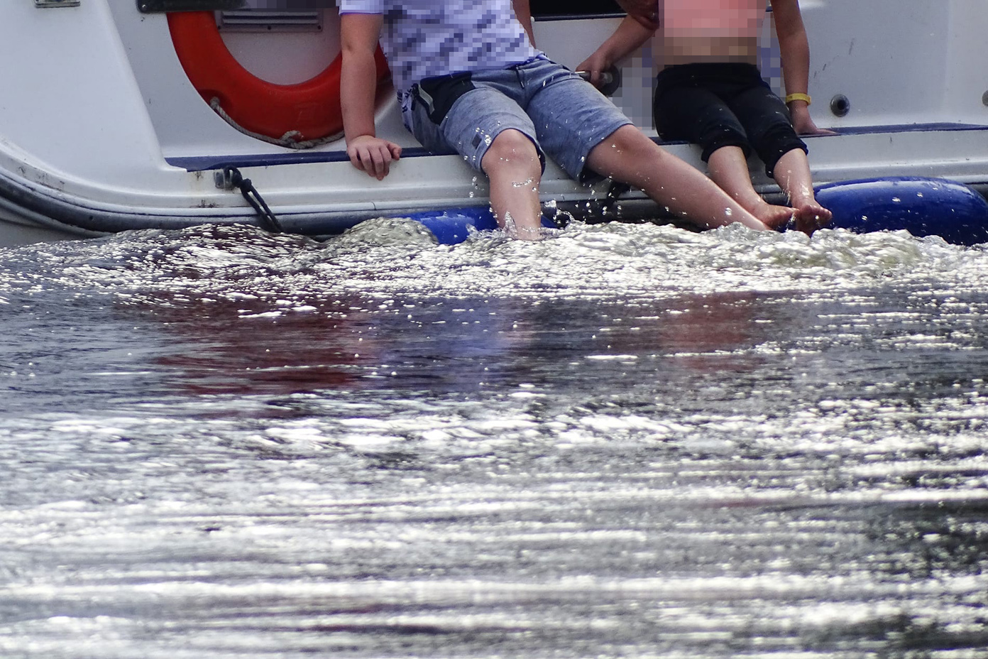 Broads visitors warned they risk losing limbs by dangling feet and arms ...