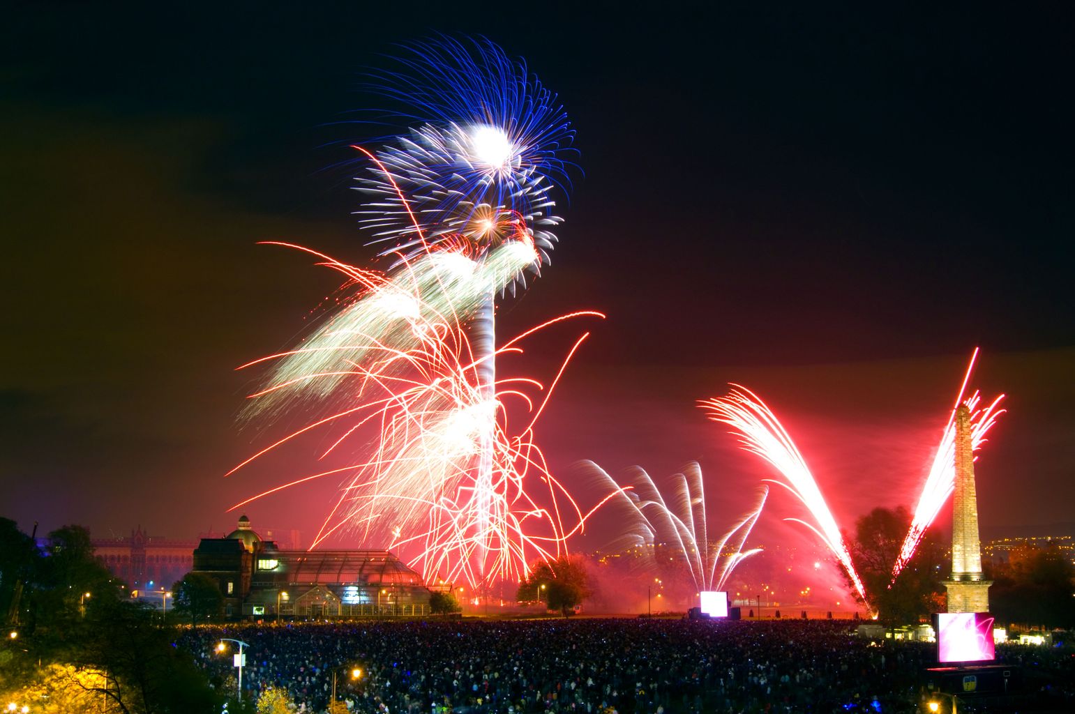 Bang goes the annual fireworks display at Glasgow Green