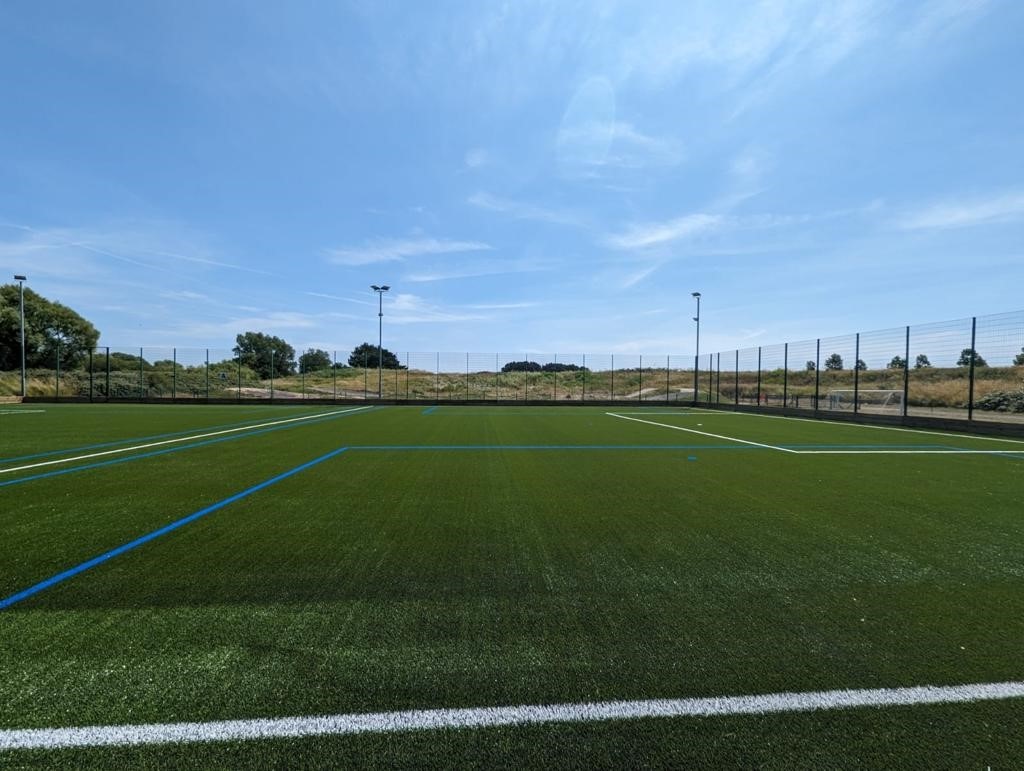 Synthetic turf football pitches replaced in Christchurch