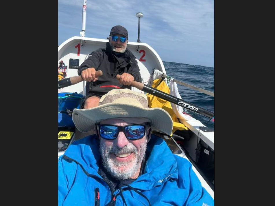 Thousands of pounds raised for charity after North Atlantic row