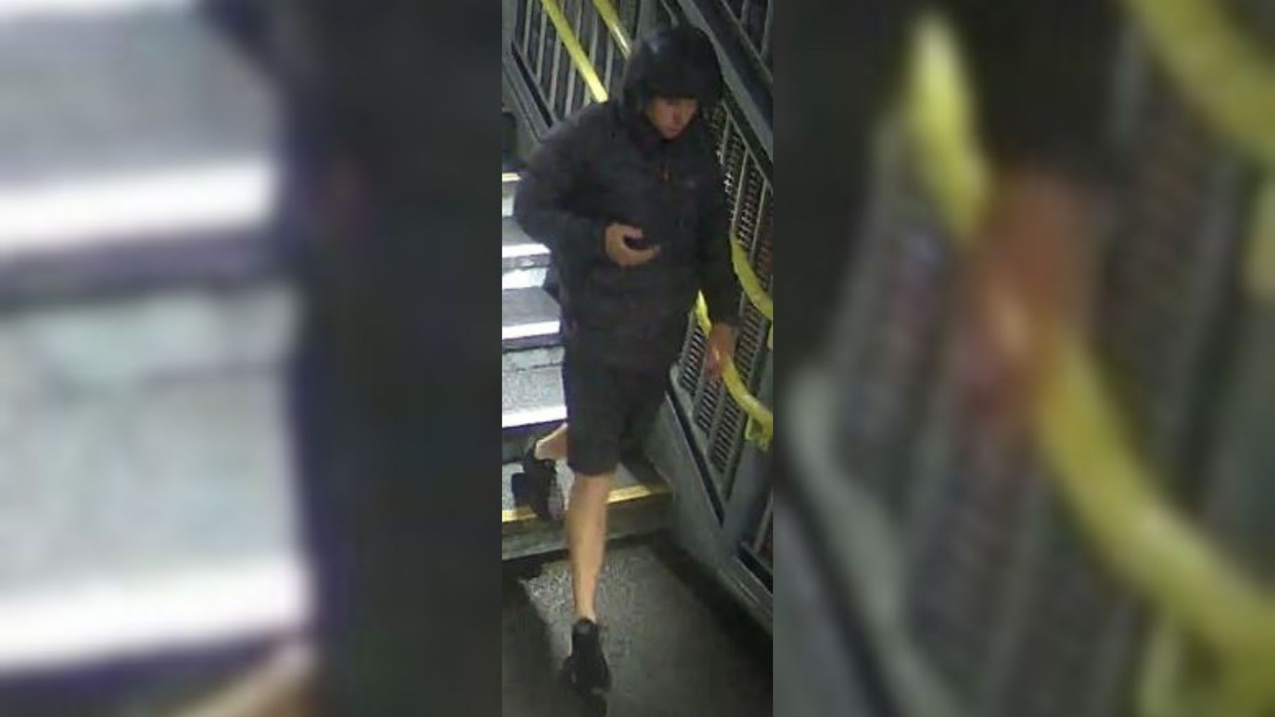 CCTV appeal after man exposed himself to woman at a train station