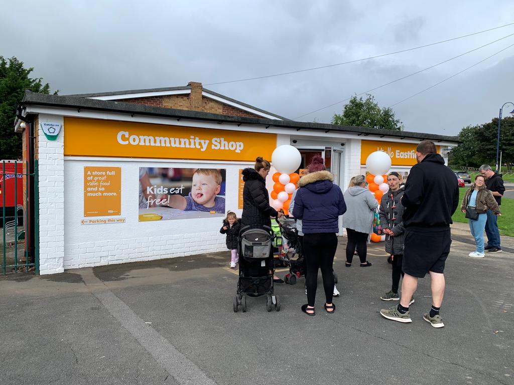 Eastfield community store opens to support people in food poverty