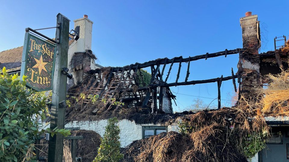 Man charged with arson after blaze ripped through NY pub