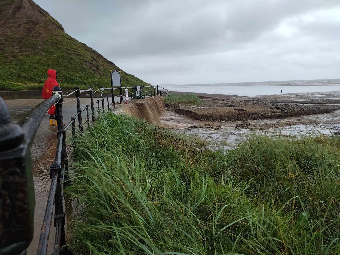 Northumbrian Water respond after sewage discharged at Saltburn beach