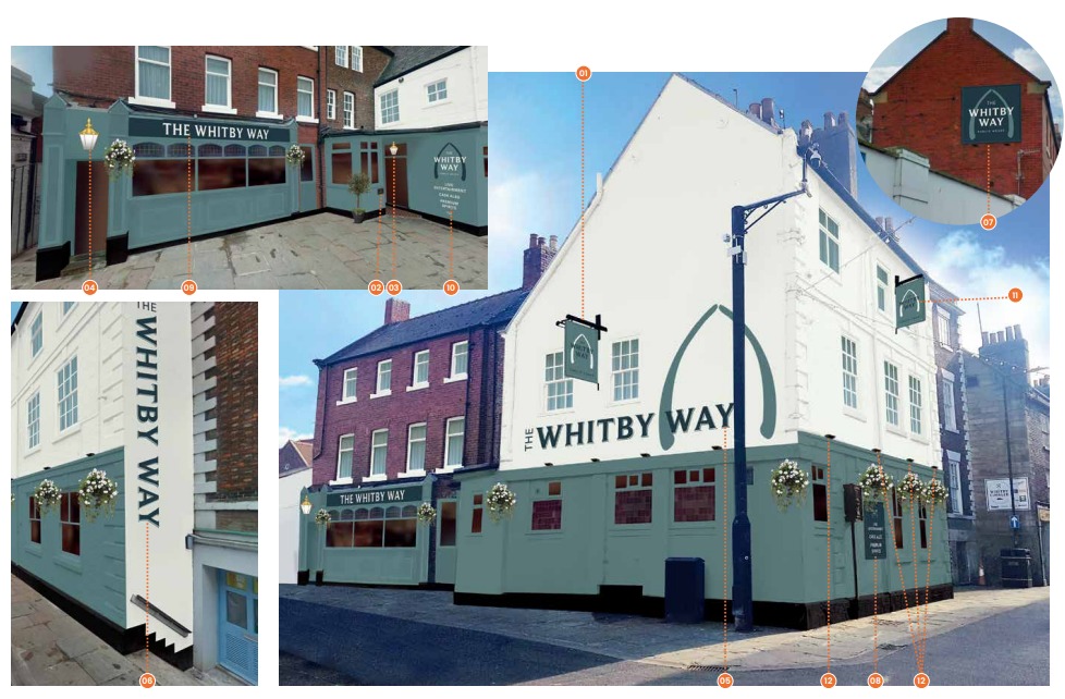 Council approves new signs and floodlights for Whitby pub