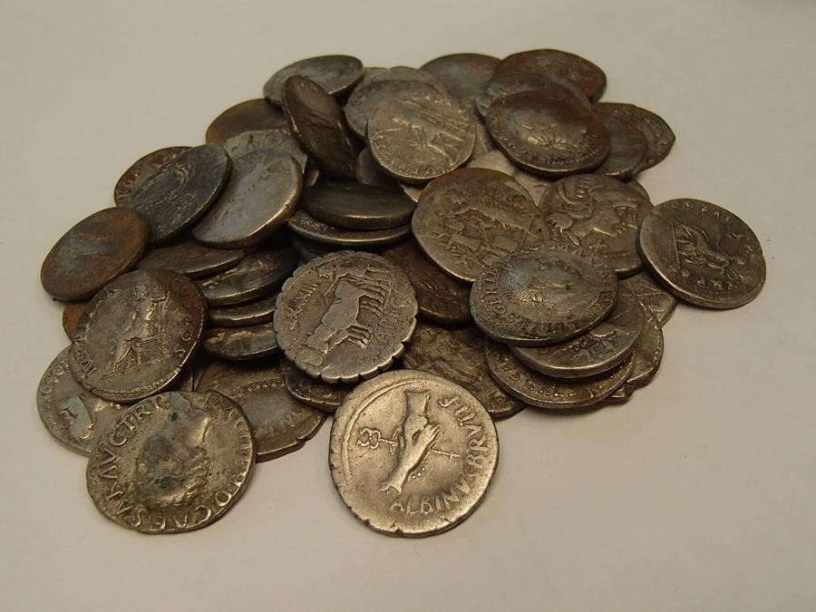 Rare Roman Coin hoard found in Dorset goes on display here