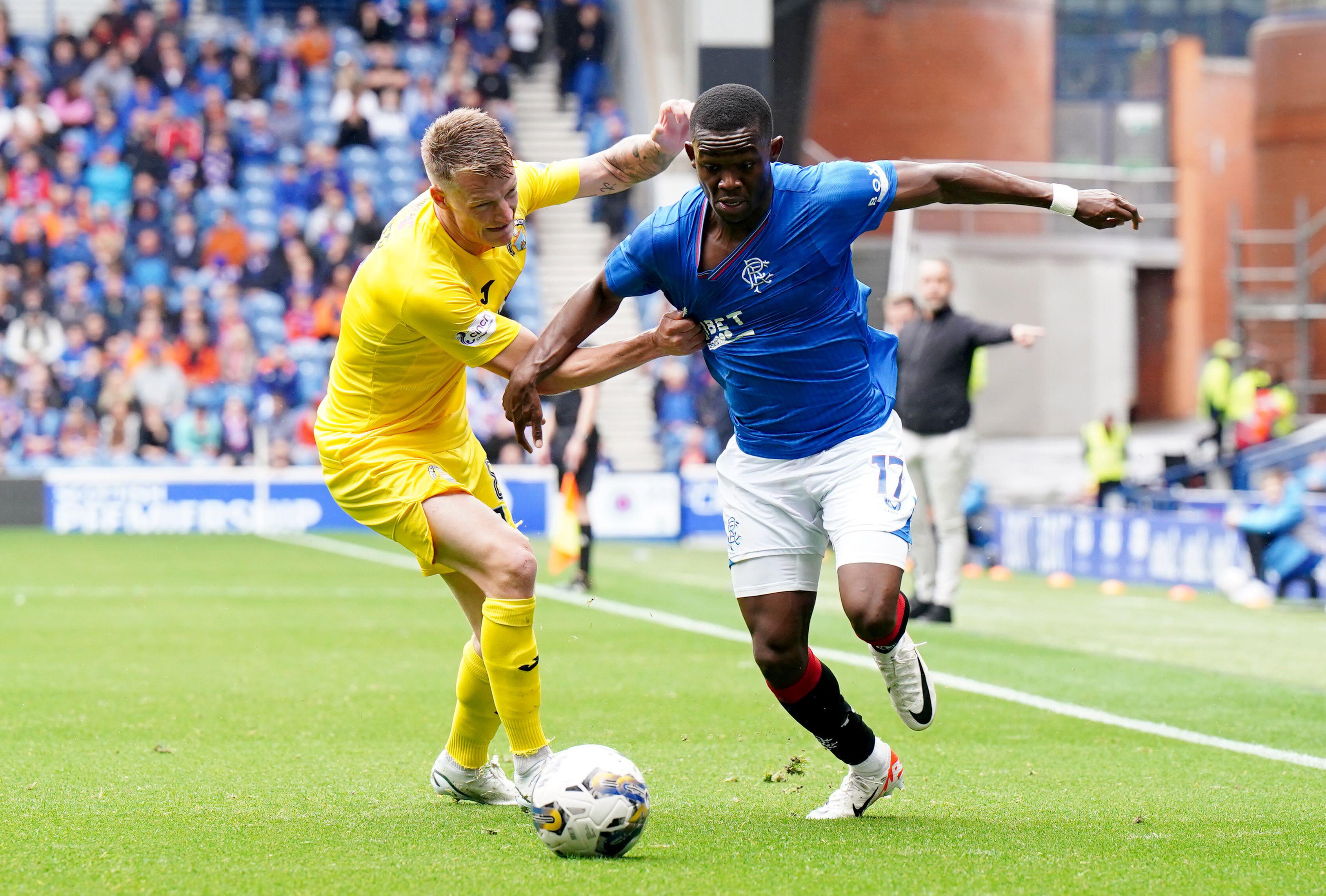 Rangers reveal PSV squad as with Matondo in and Hagi missing out