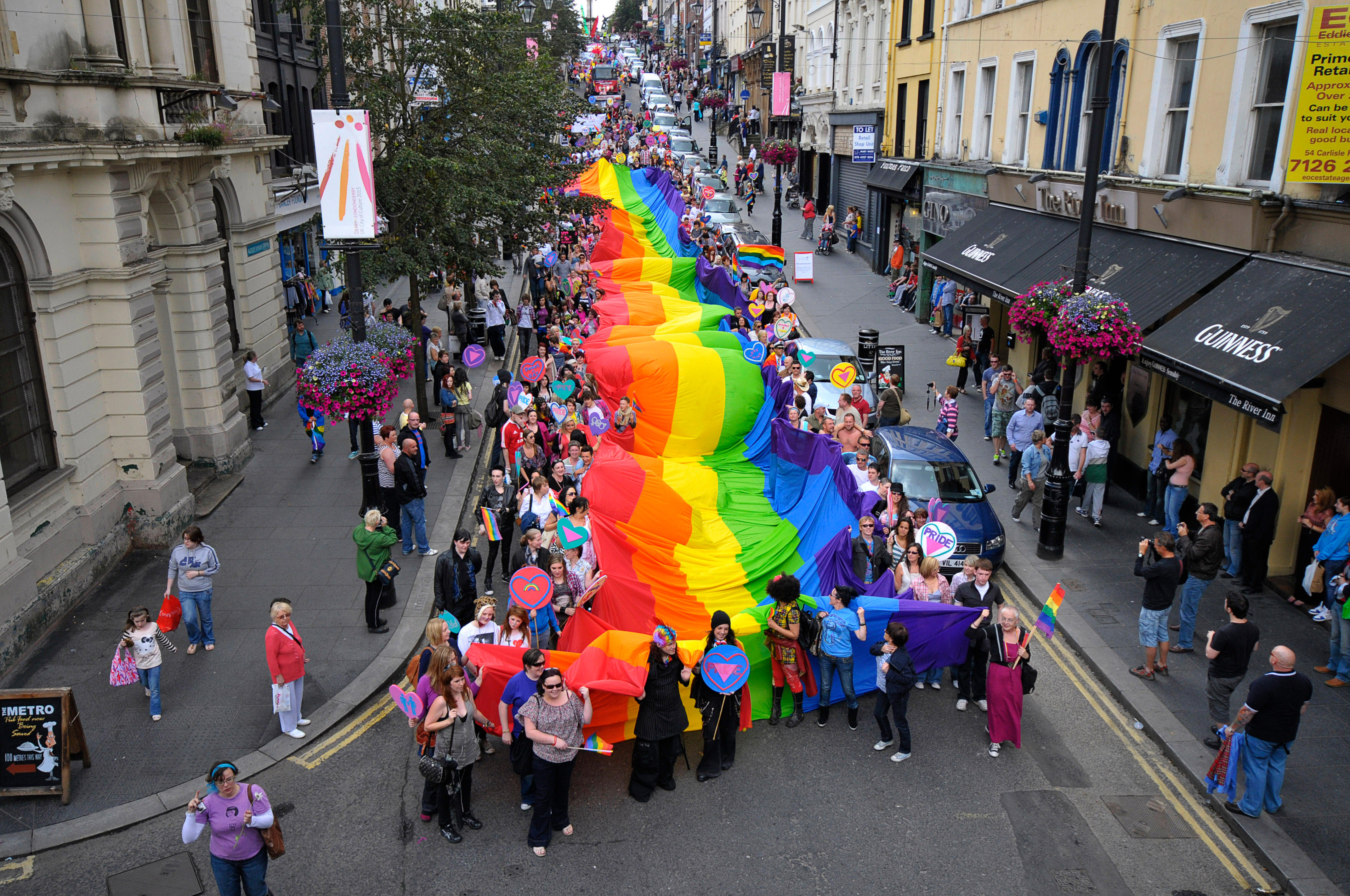 Foyle Pride: Council buildings to be lit in rainbow colours | News ...