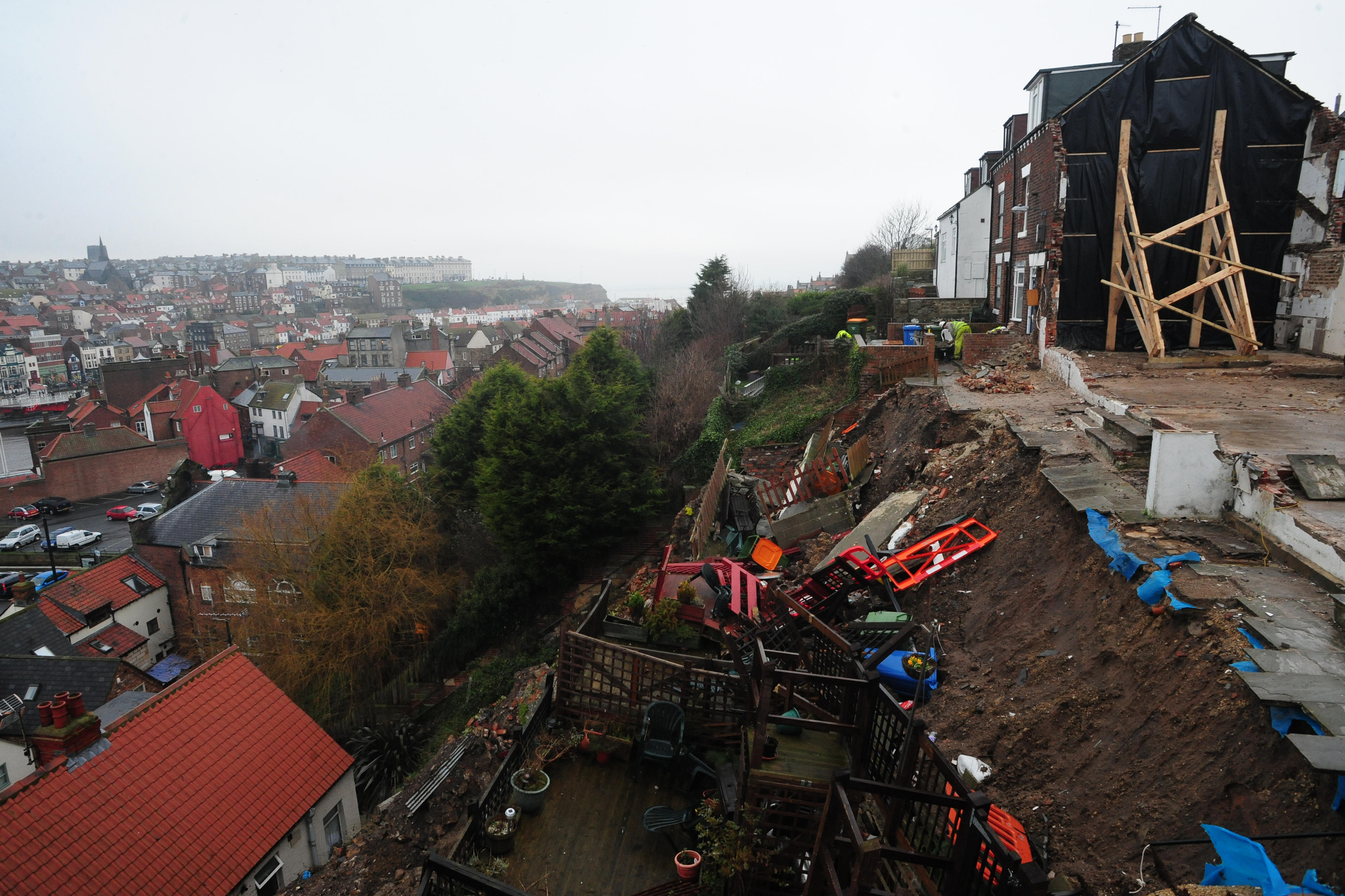 New housing plan proposed for site of Whitby landslip