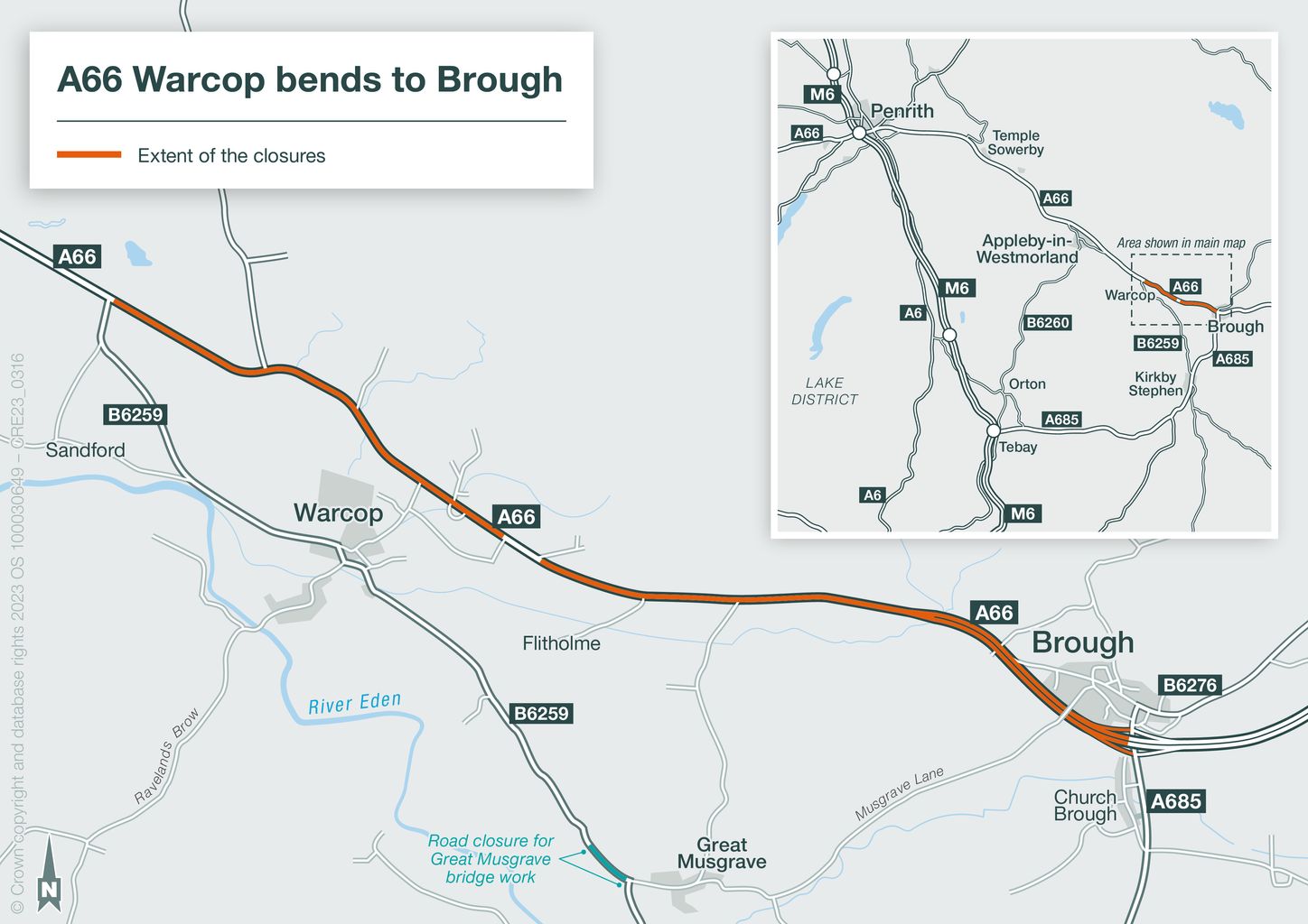 Essential resurfacing to begin on A66 Warcop bends | News - Greatest ...