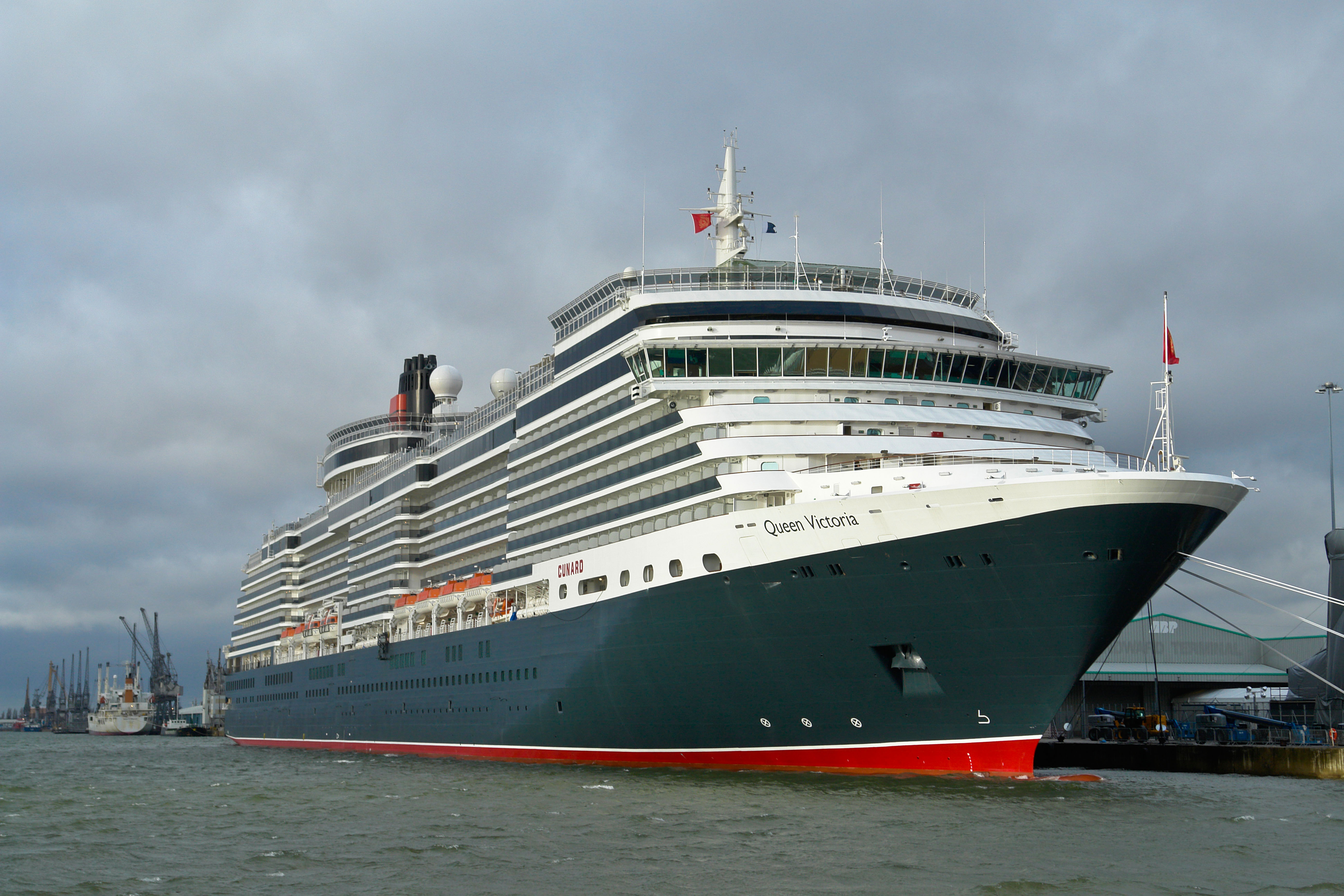 The new cruise ship terminal in Greenock is being opened today