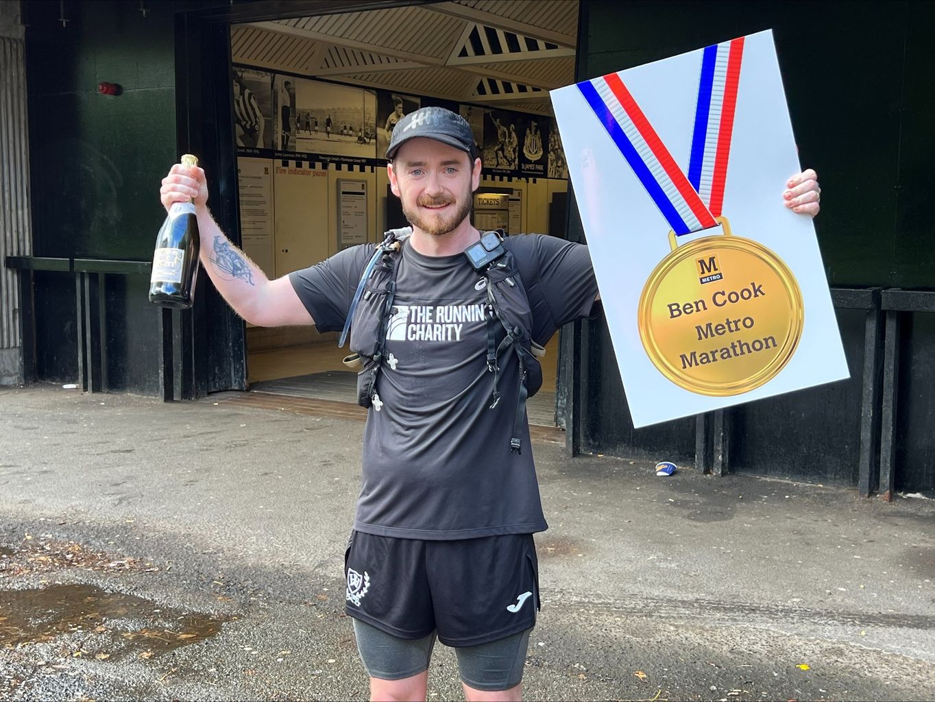 North Tyneside man runs full length of Tyne and Wear Metro