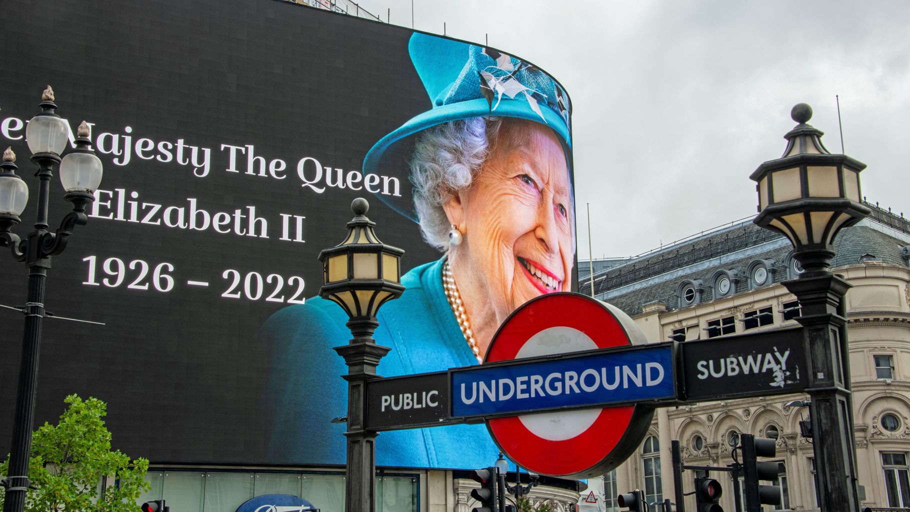 What happened the day Queen Elizabeth II died