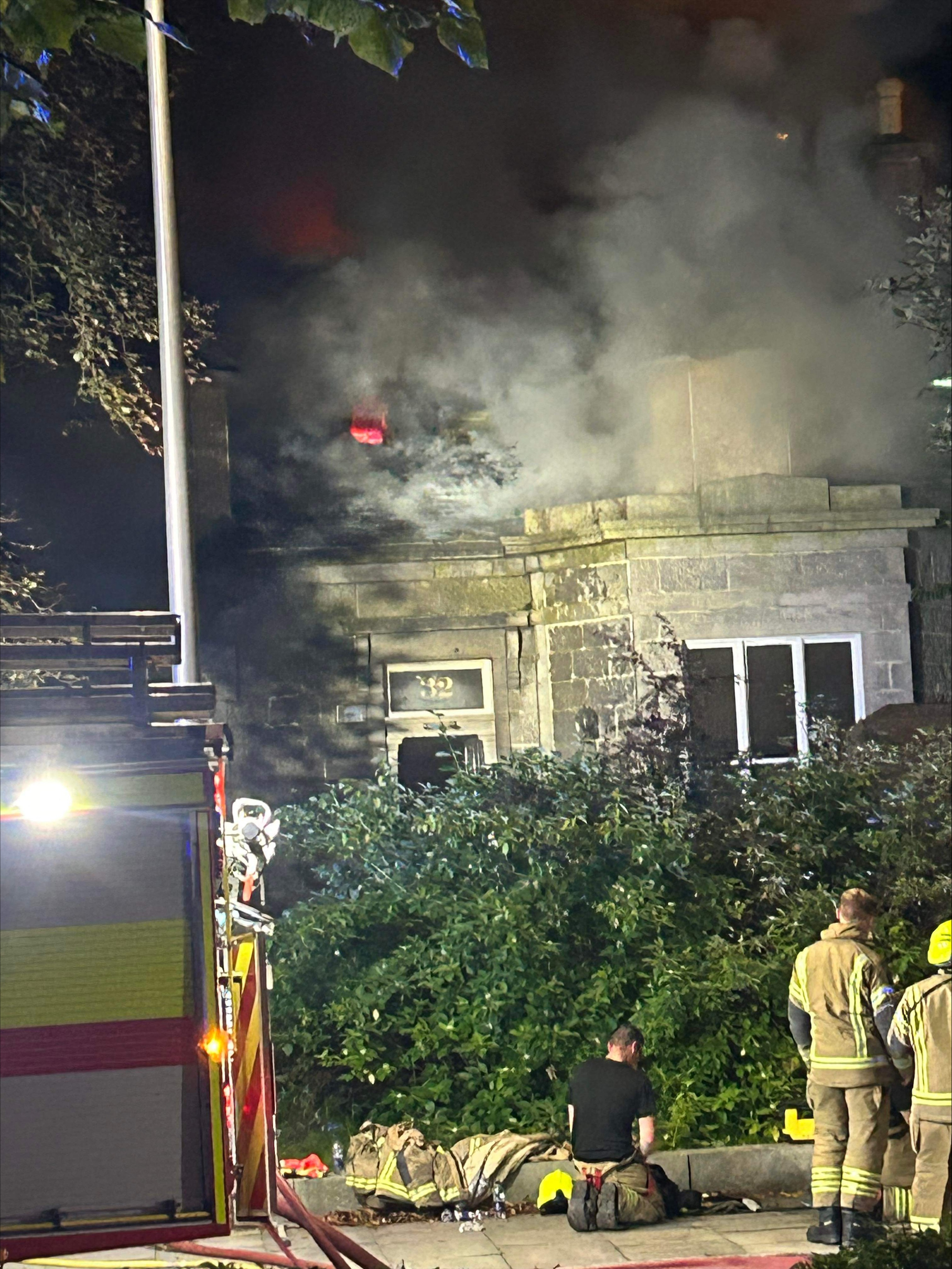 Appeal for witnesses following Albyn Place fire