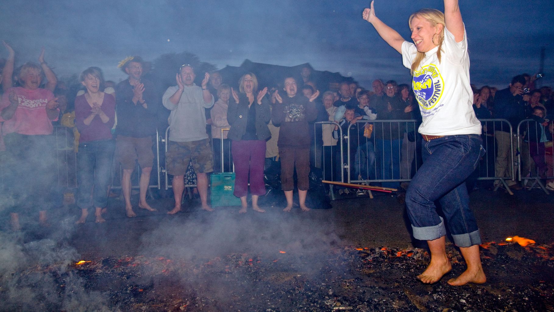 Peterborough woman to walk on hot coals to fund counselling for local youth