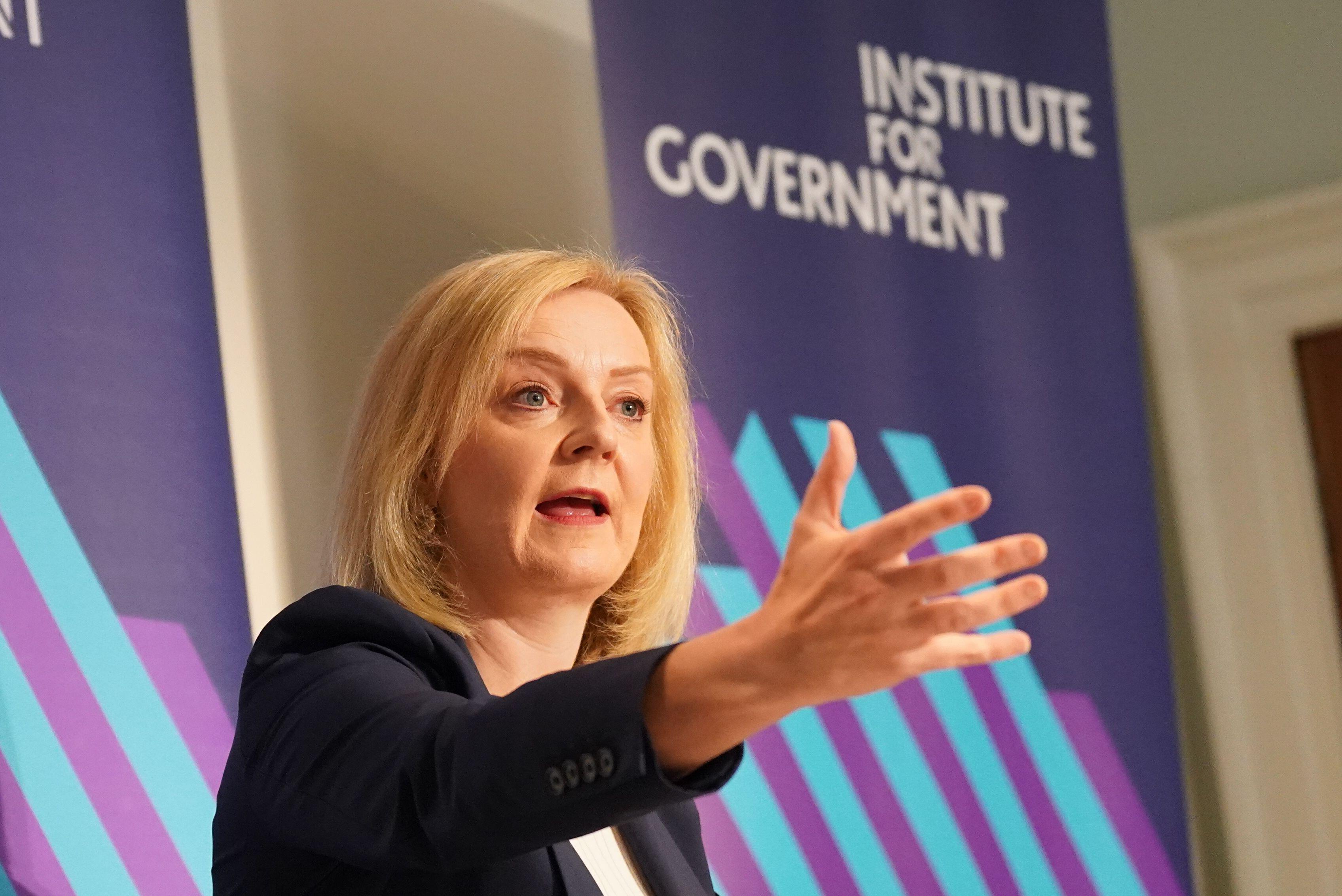 Former Prime Minister and Norfolk MP Liz Truss defends mini-budget one ...
