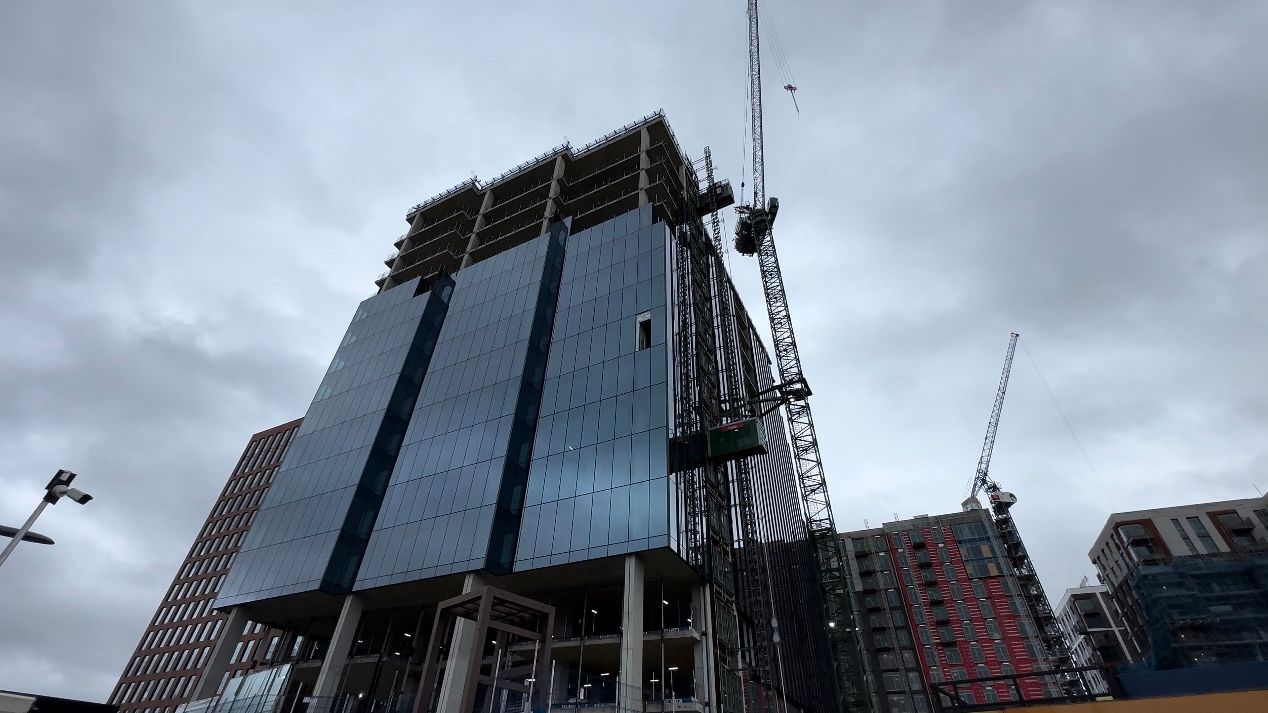 Ceremony marks major milestone for landmark Reading office block