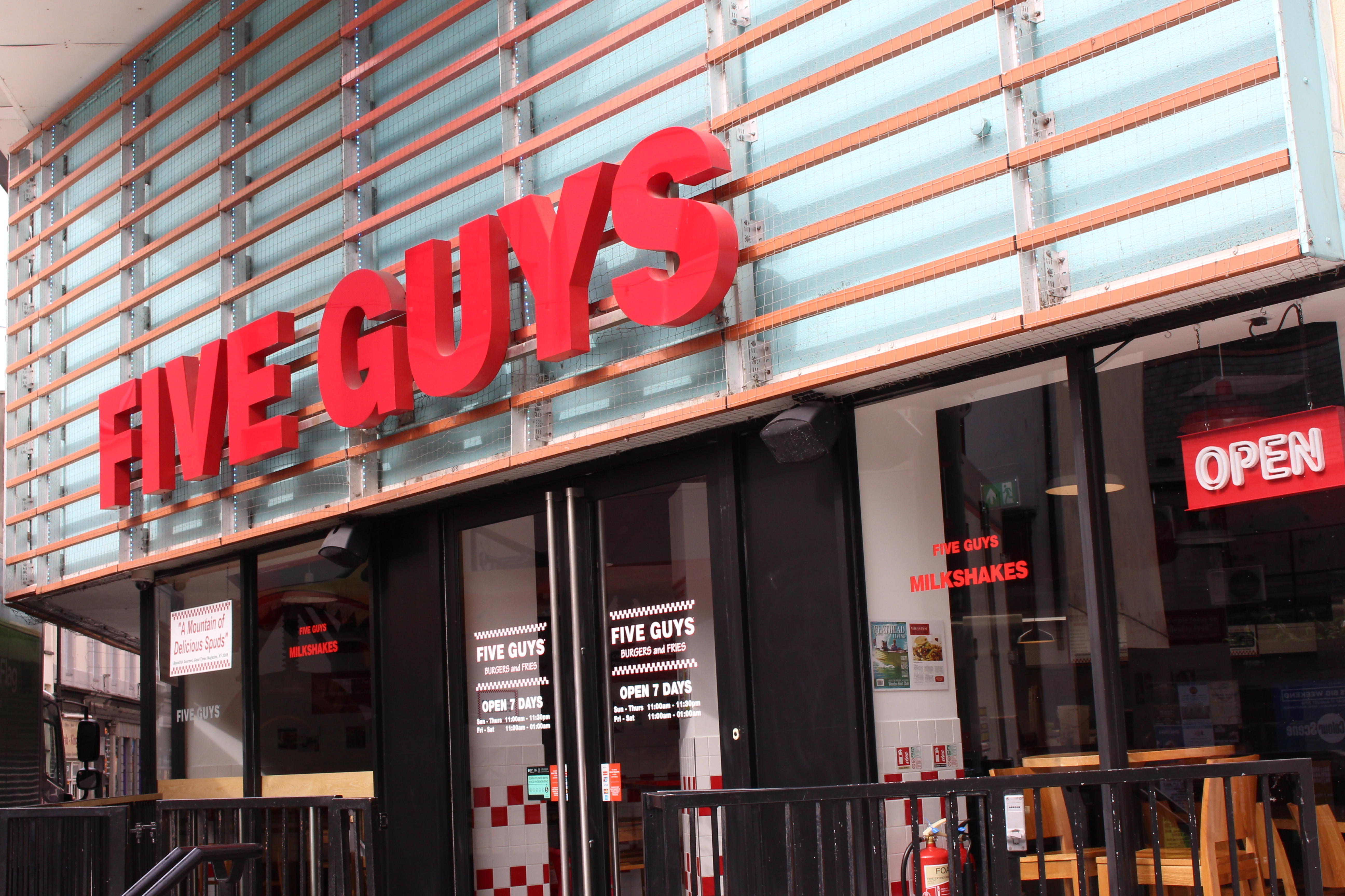 Suffolk branch of Five Guys to open next month | News - Greatest Hits ...