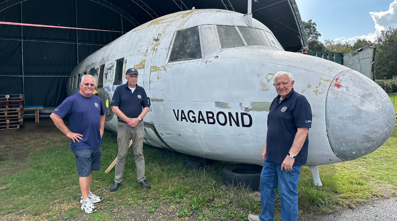 North Hampshire aviation charity begins work to restore rare aircraft
