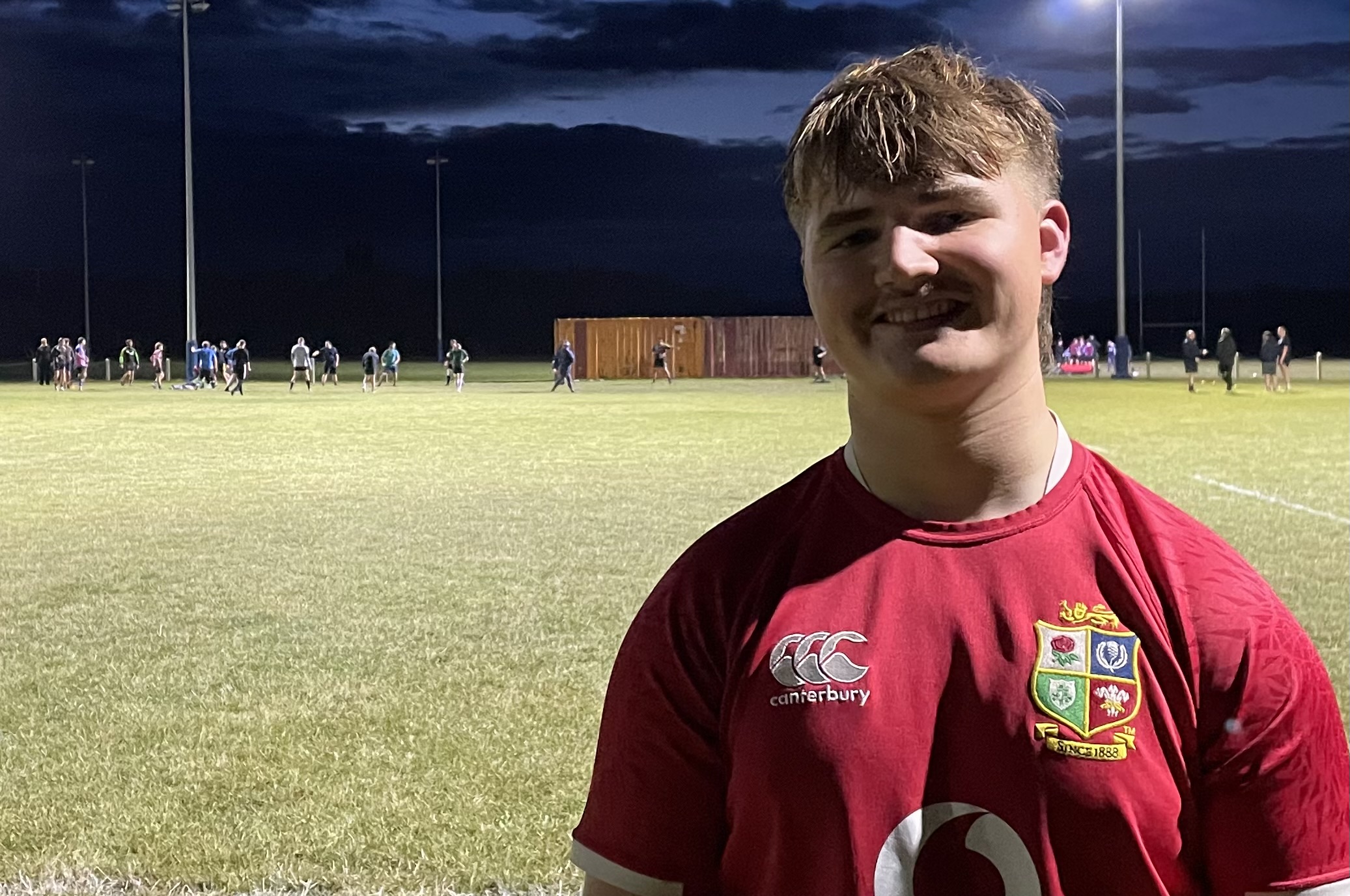 Declan, 16, hopes Rugby World Cup can change game's 'violent' image