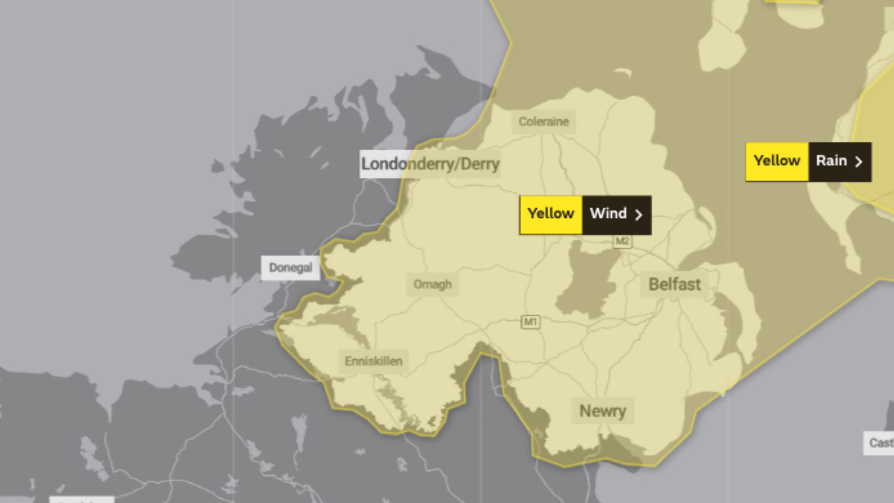 Storm Agnes on its way this week as Met Office issues yellow weather ...