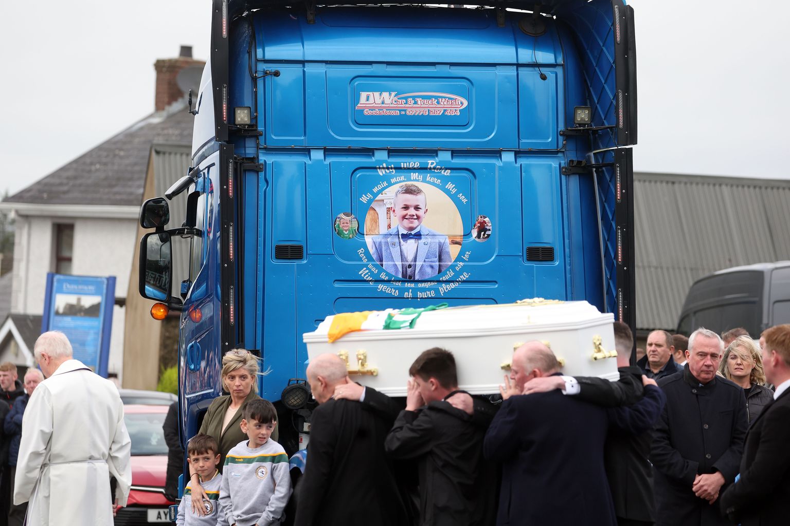 Funeral for Ronan Wilson hears he enriched the lives of everyone he met