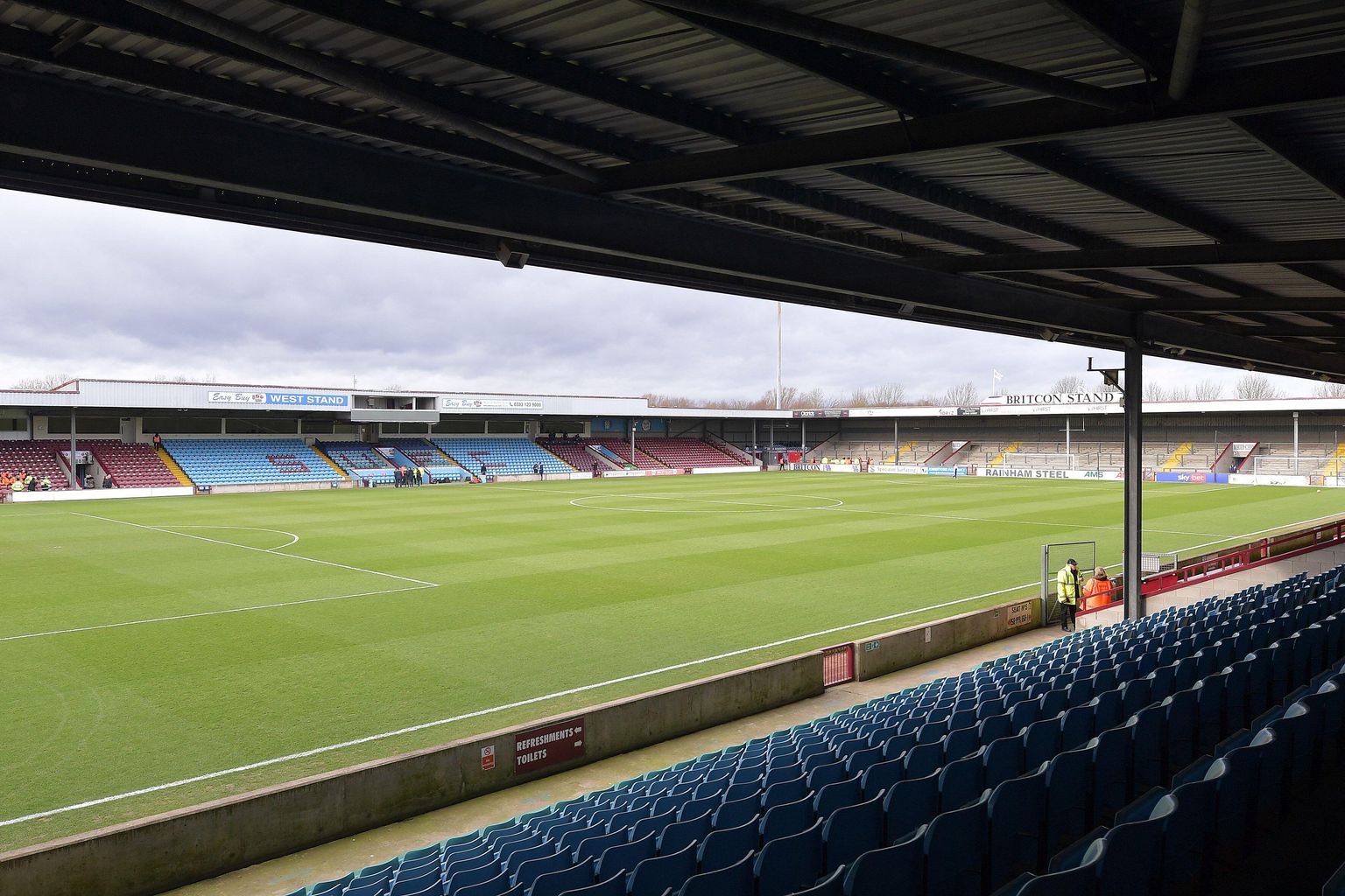 It's hoped Scunthorpe United could stay at their home ground