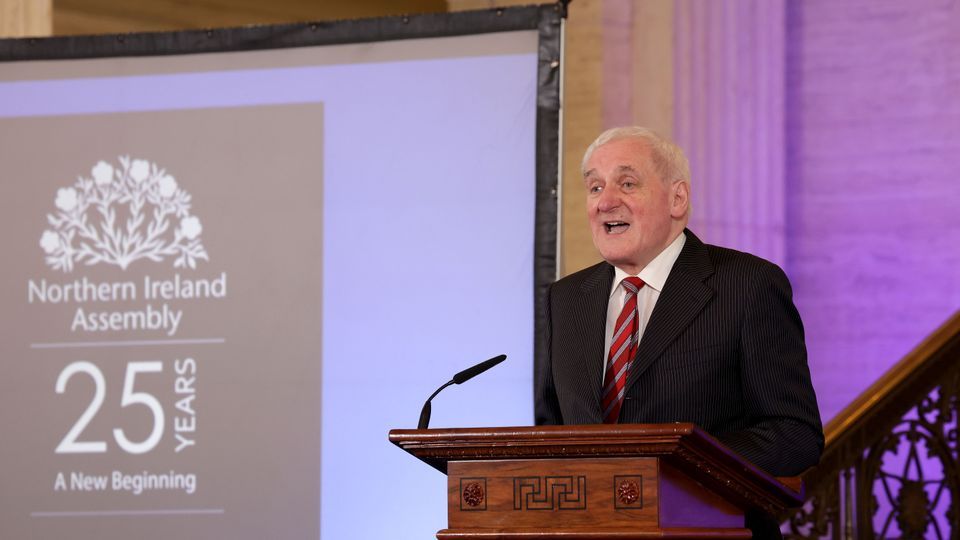 Former Taoiseach Ahern calls for restoration of Stormont before end of ...