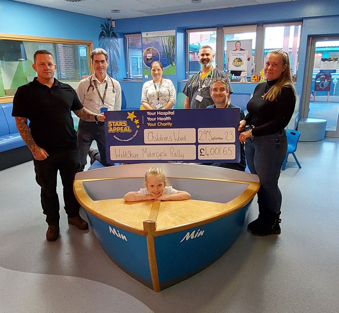 Wiltshire Motorcycle Rally raises £4k for Stars Appeal