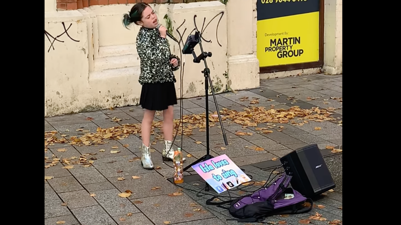 Autistic girl becomes Northern Ireland’s youngest busker | News - Cool FM