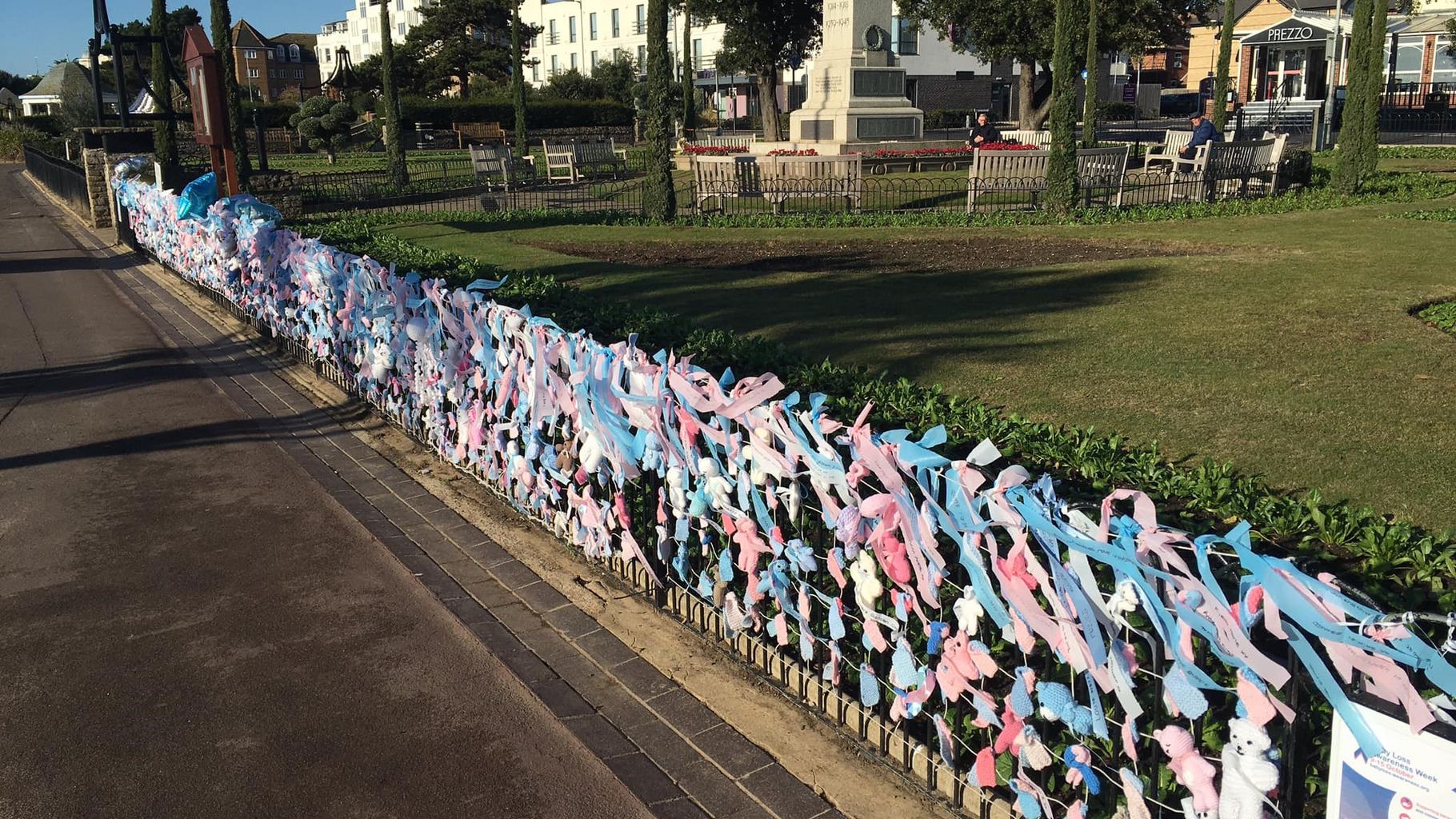 Ribbon display in Clacton-on-Sea remembers lost babies | News ...