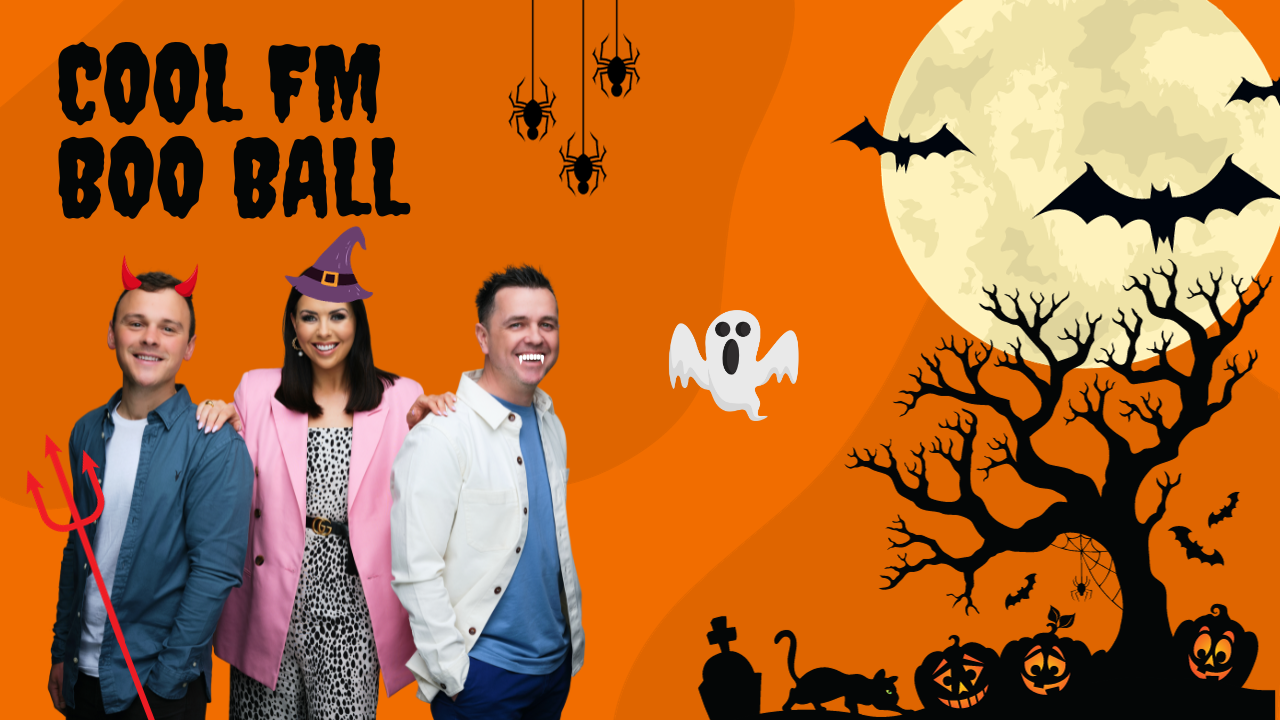 Join Pete, Paulo & Rebecca at the Cool FM Boo Ball