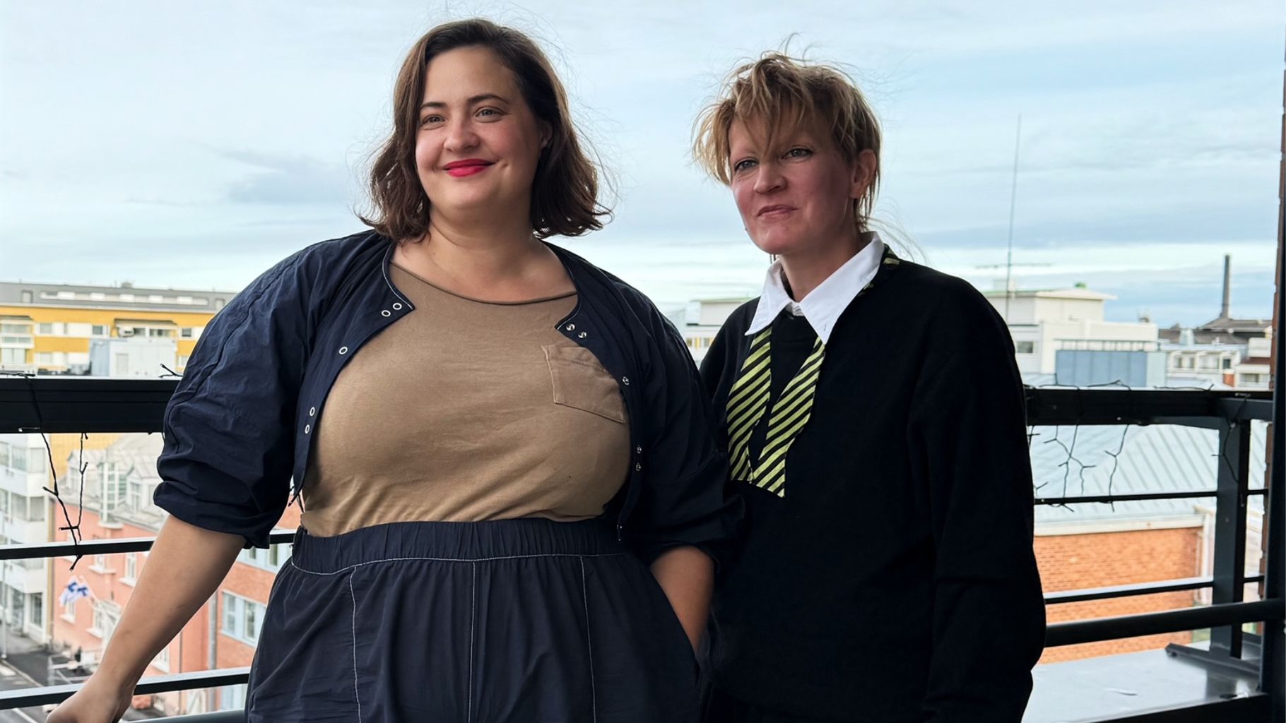 Milla Vaahtera ja Laura Merz luovat moniulotteista taidetta SKiB ...