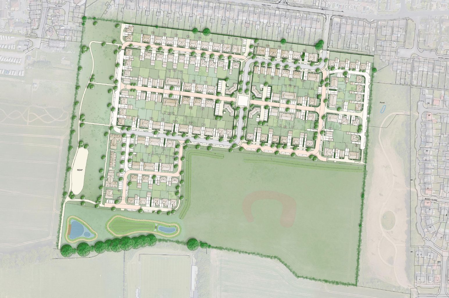 Controversial plans to build 225 homes in Fareham approved