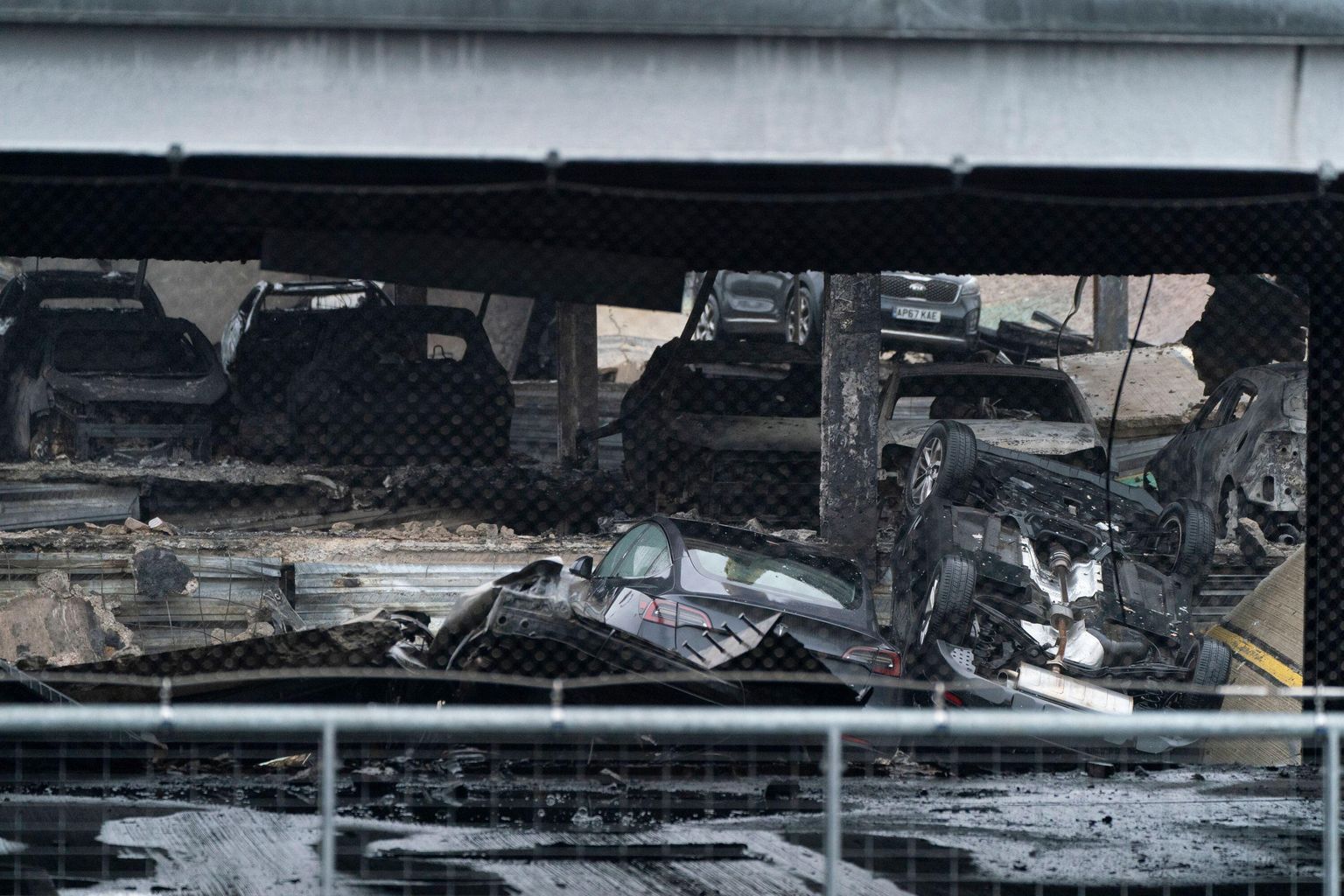 Drivers with cars in burnt-out Luton Airport car park say there's been ...