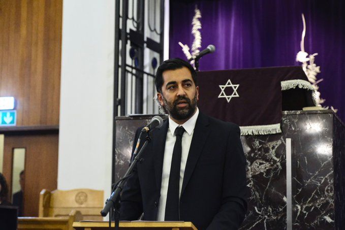 Humza Yousaf speaks at Synagogue in East Renfrewshire