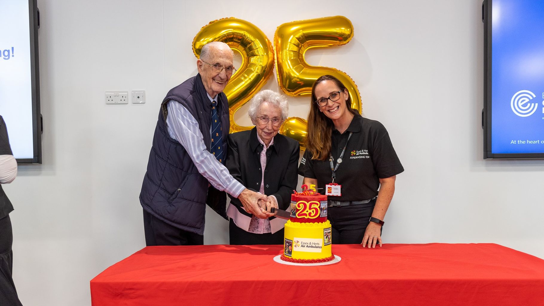 One of EHAAT's first patients thanks the service 24 years on