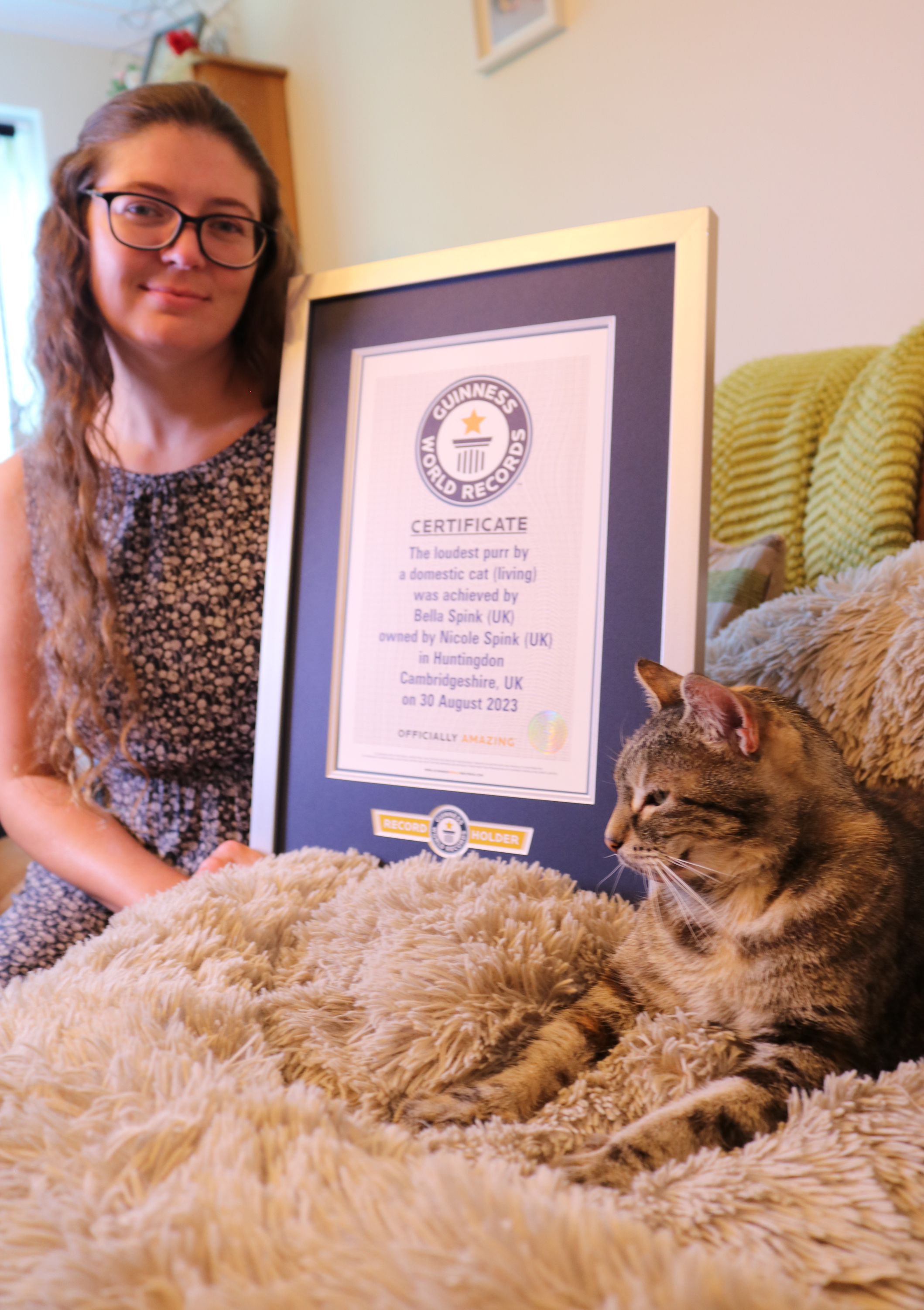 Cambridgeshire cat record breaking cat