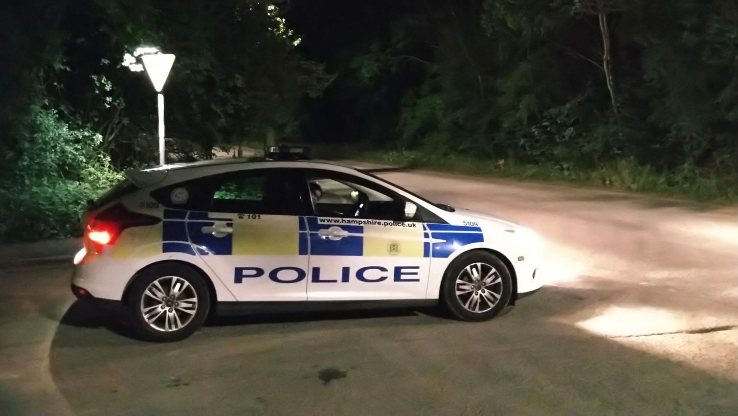 Motorcyclist killed in collision with car near Basingstoke