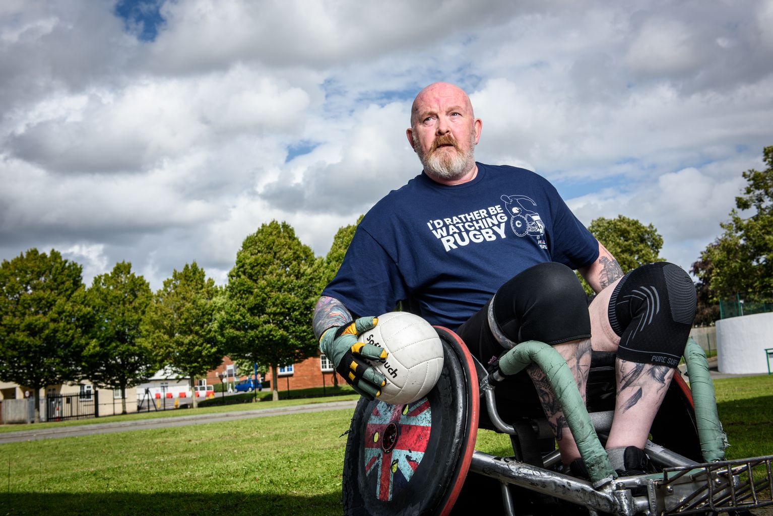 Wheelchair Rugby team giving Salisbury army Vet new lease of life