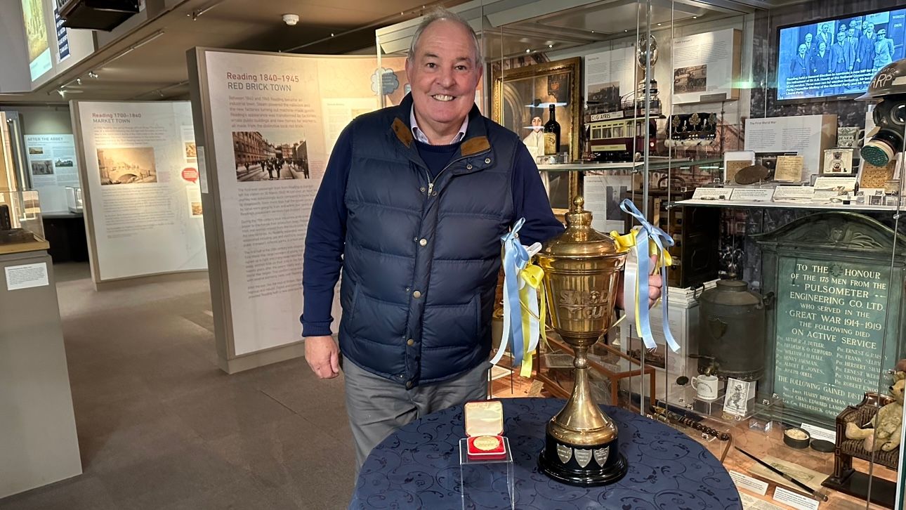 Simod Cup goes on display at Reading museum