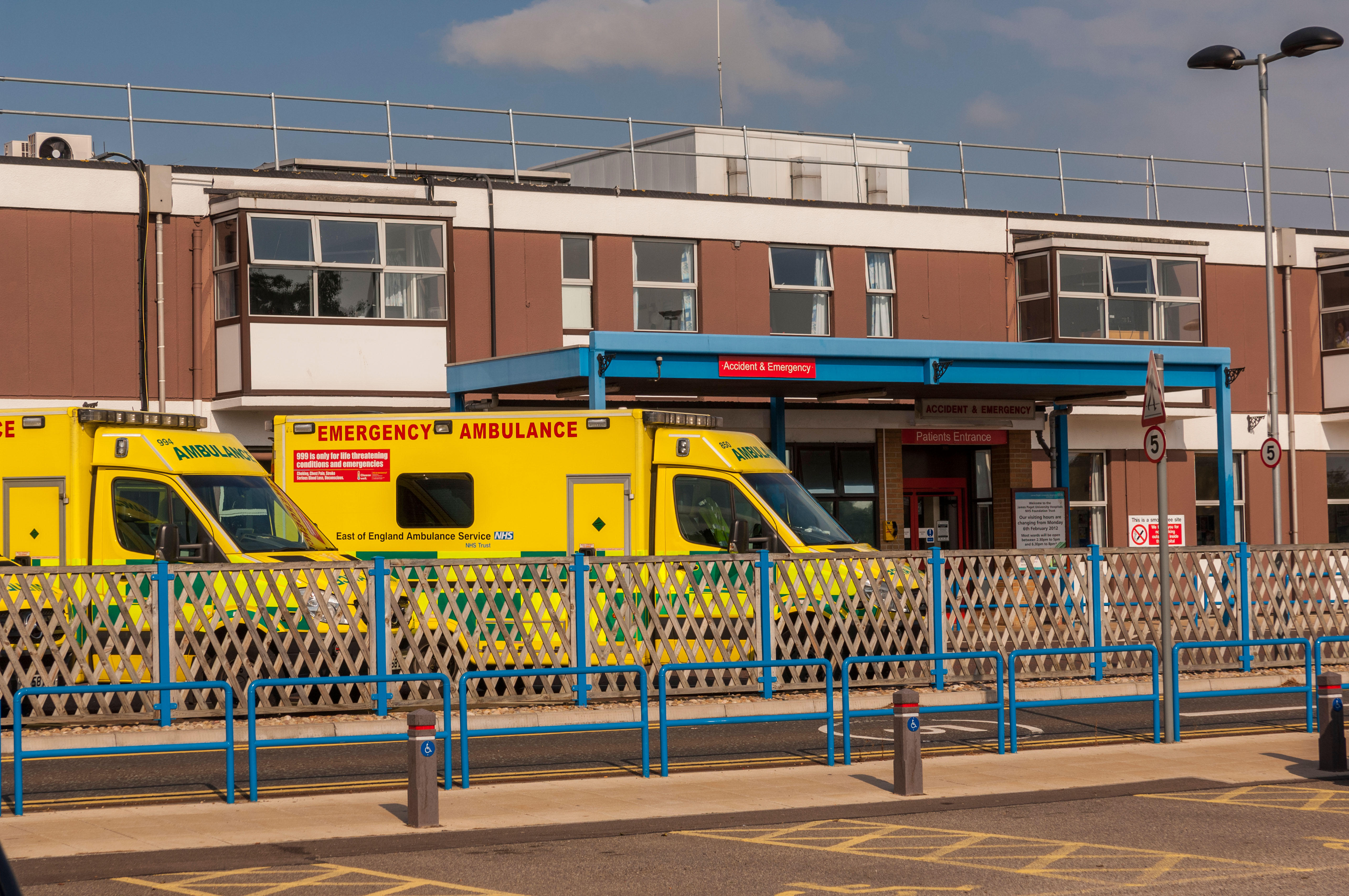 James Paget Hospital declares 'critical incident' amid pressure on A&E ...