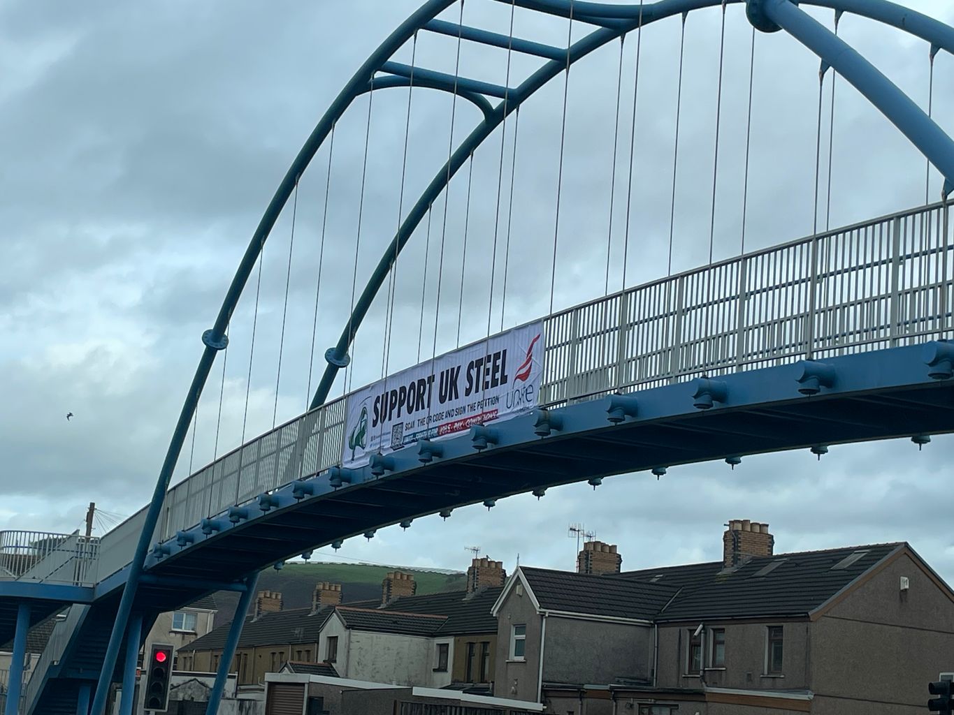 Port Talbot steel workers call for protections for UK steel industry ...