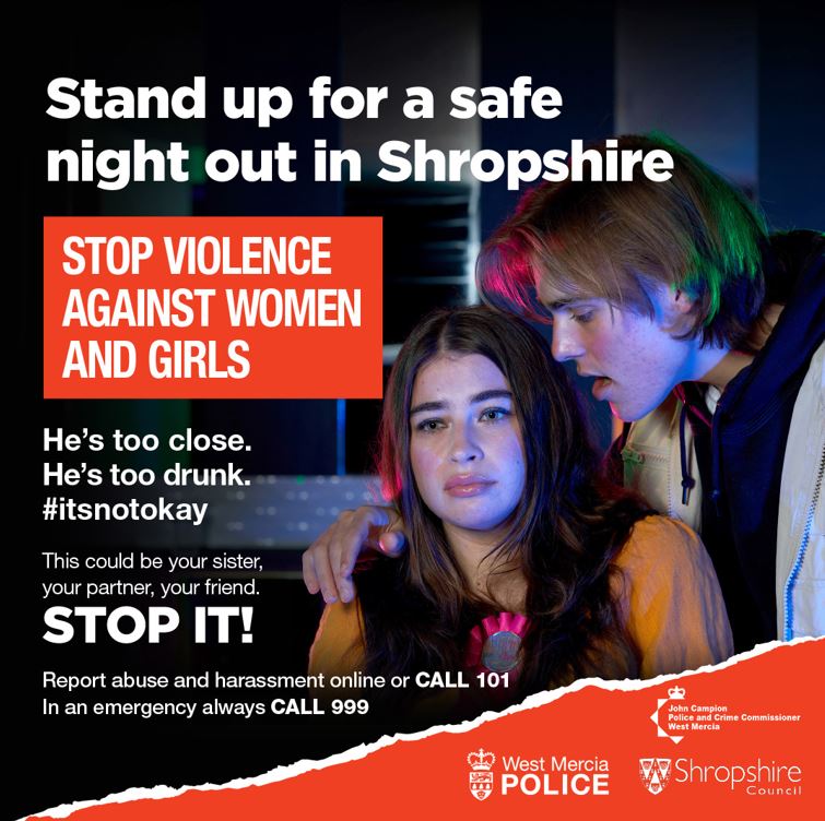 West Mercia's new campaign to help keep women safe on a night out ...